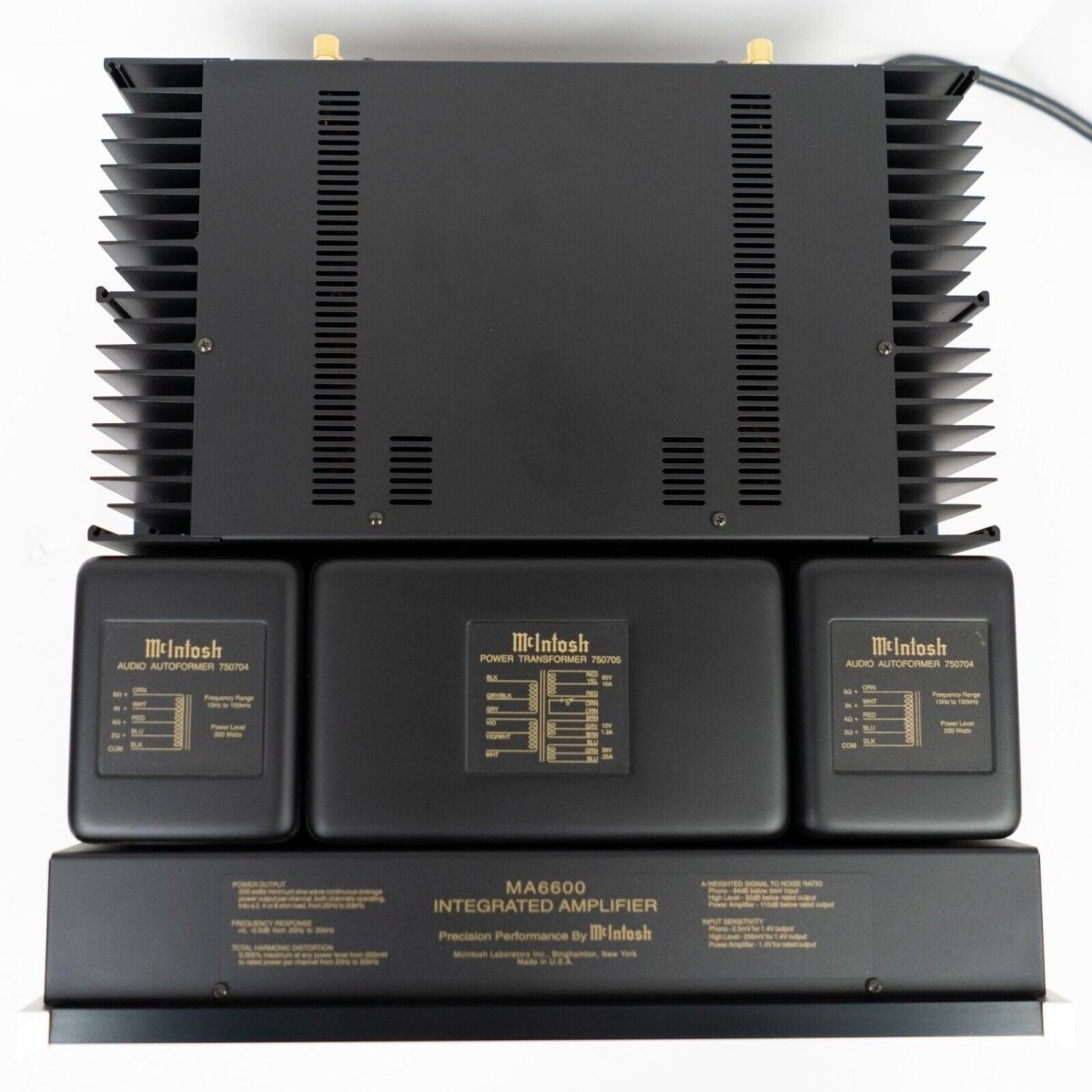 McIntosh MA6600 Integrated Amplifier - High-End Audio for the ...